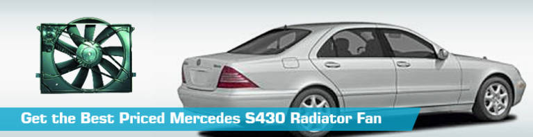 Mercedes S430 Radiator Fan - Cooling System - TRQ DIY Solutions ...