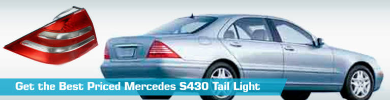 Mercedes S430 Tail Light - Taillights - Replacement AP ULO Genuine DIY ...