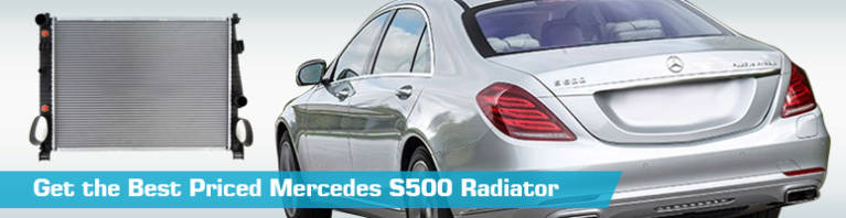 Mercedes S500 Radiator - Auto Radiators - Autopart Premium TRQ API GPD ...