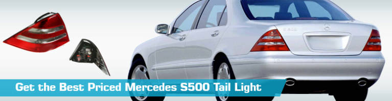 Mercedes S500 Tail Light - Taillights - Eagle Eyes Anzo Genuine ULO ...