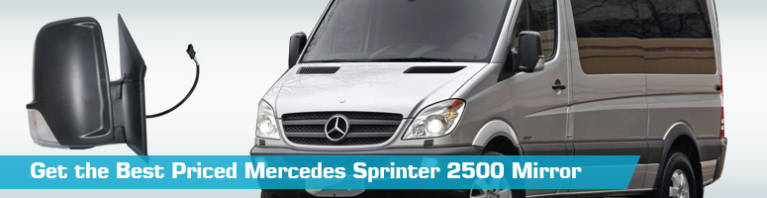 Mercedes Sprinter 2500 Mirror - Side View Mirrors - Brock Autopart ...