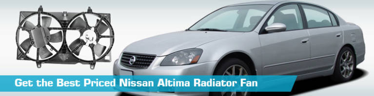 Nissan Altima Radiator Fan - Cooling System - Replacement TYC Autopart ...