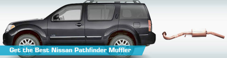Nissan Pathfinder Muffler - Mufflers - API Walker OP BRExhaust Bosal AP ...
