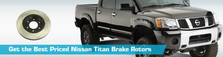 Nissan Titan Brake Rotors - Brake Disc - TRQ Detroit Axle Autopart ...