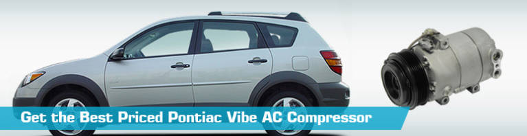 Pontiac Vibe AC Compressor - Air Conditioning - UAC Autopart Premium ...