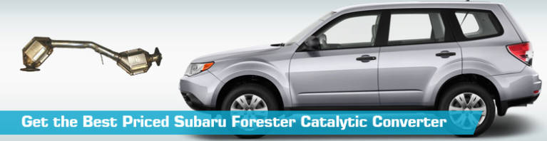 Subaru Forester Catalytic Converter - Exhaust Converters - Autopart ...