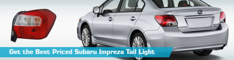 Subaru Impreza Tail Light - Taillights - TYC Depo Replacement Action ...