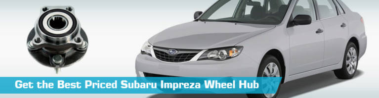 Subaru Impreza Wheel Hub - Wheel Bearing Hubs - TRQ DriveBolt Timken ...