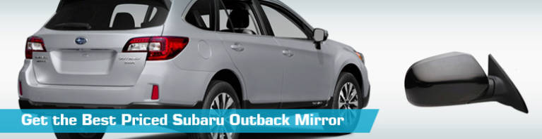 Subaru Outback Mirror - Side View Mirrors - Action Crash TRQ Brock Depo ...