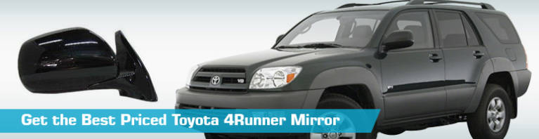 Toyota 4Runner Mirror - Side View Mirrors - TRQ Action Crash Brock ...