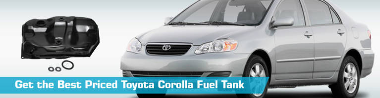 Toyota Corolla Fuel Tank - Gas Tanks - Autopart Premium Dorman TRQ ...