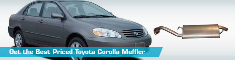 Toyota Corolla Muffler - Mufflers - Walker API BRExhaust AP Exhaust ...
