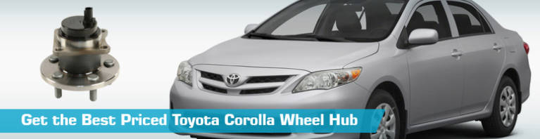 Toyota Corolla Wheel Hub - Wheel Bearing Hubs - Replacement Moog ...