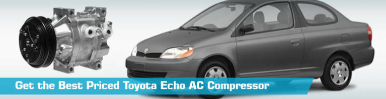 Toyota Echo AC Compressor - Air Conditioning - UAC Autopart Premium GPD ...