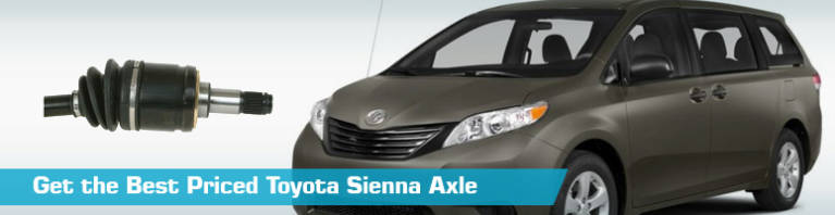 Toyota Sienna Axle - Drive Axles - Autopart Premium DriveBolt TRQ ...