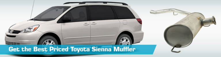 Toyota Sienna Muffler - Mufflers - API BRExhaust Walker AP Exhaust ...