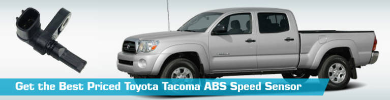 Toyota Tacoma ABS Speed Sensor - Front and Rear ABS Sensor - Standard ...