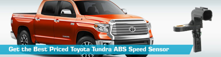 Toyota Tundra ABS Speed Sensor - Front and Rear ABS Sensor - Standard ...
