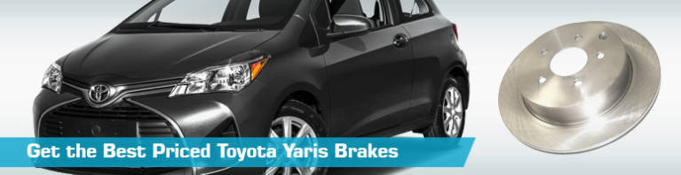 Toyota Yaris Brakes - Brake - TRQ Autopart Premium Power Stop Detroit ...
