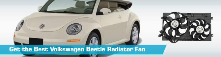 VW Volkswagen Beetle Radiator Fan - Cooling System - Replacement ...