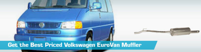 VW Volkswagen EuroVan Muffler - Mufflers - Walker Bosal API - 2002 2000 ...