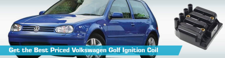 VW Volkswagen Golf Ignition Coil - Ignition Coils - TRQ DriveBolt ...