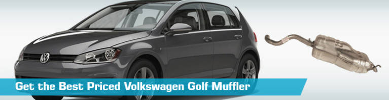 VW Volkswagen Golf Muffler - Mufflers - API AP Exhaust Evan Fischer ...