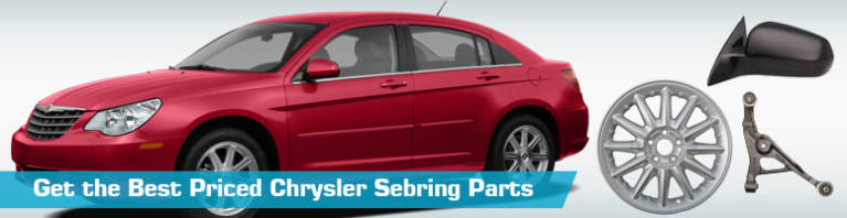 Chrysler Sebring Parts & Accessories Catalog | Parts Geek