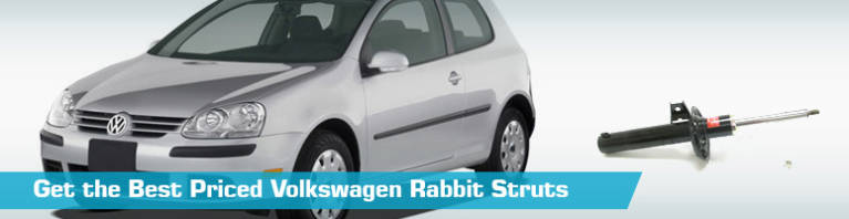 VW Volkswagen Rabbit Struts - Shock - FCS Automotive KYB Koni Unity ...