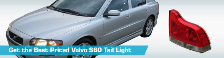 Volvo S60 Tail Light - Taillights - Professional Parts Sweden ...