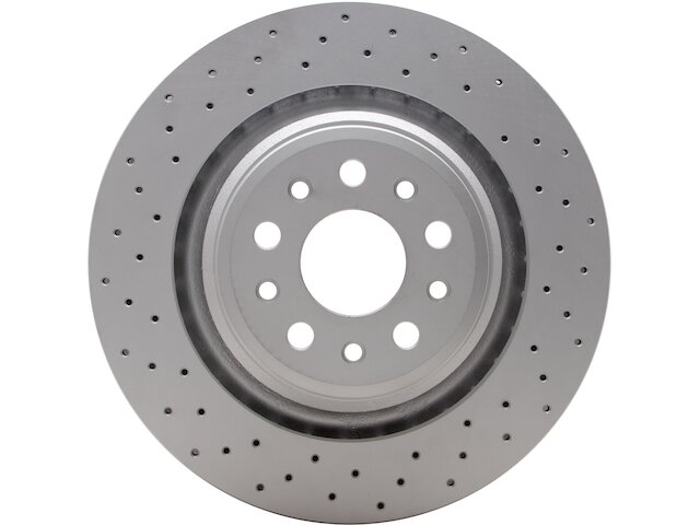 Brake Rotors, Front & Rear Disc Brakes, Drilled Slotted Rotors